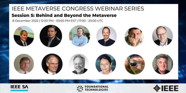 IEEE Metaverse Congress Session 5 IEEE Metaverse Congress Session 5